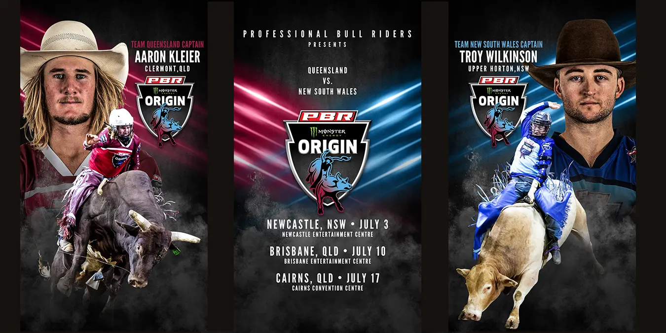 PBR | Queensland’s Aaron Kleier and New South Wales’ Troy Wilkinson ...